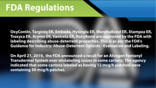 Opioids: The Epidemic Crisis | Mass Torts Drugs - Neural IT | PPT