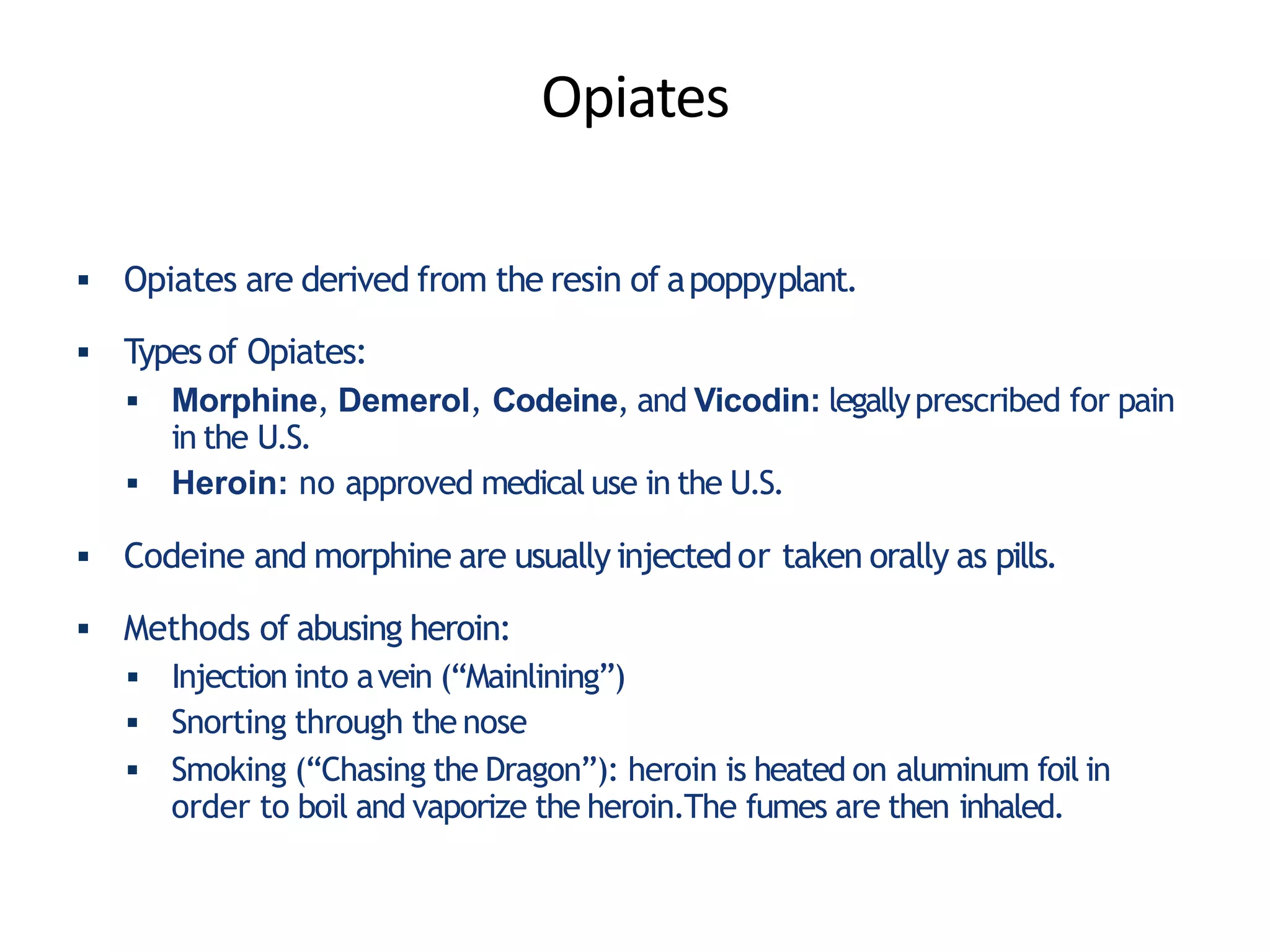 Opioid related disorder | PPTX