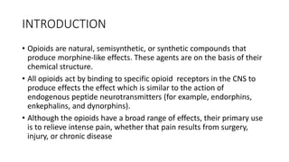 Opioids | PPTX