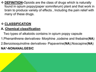 Opioids | PPTX