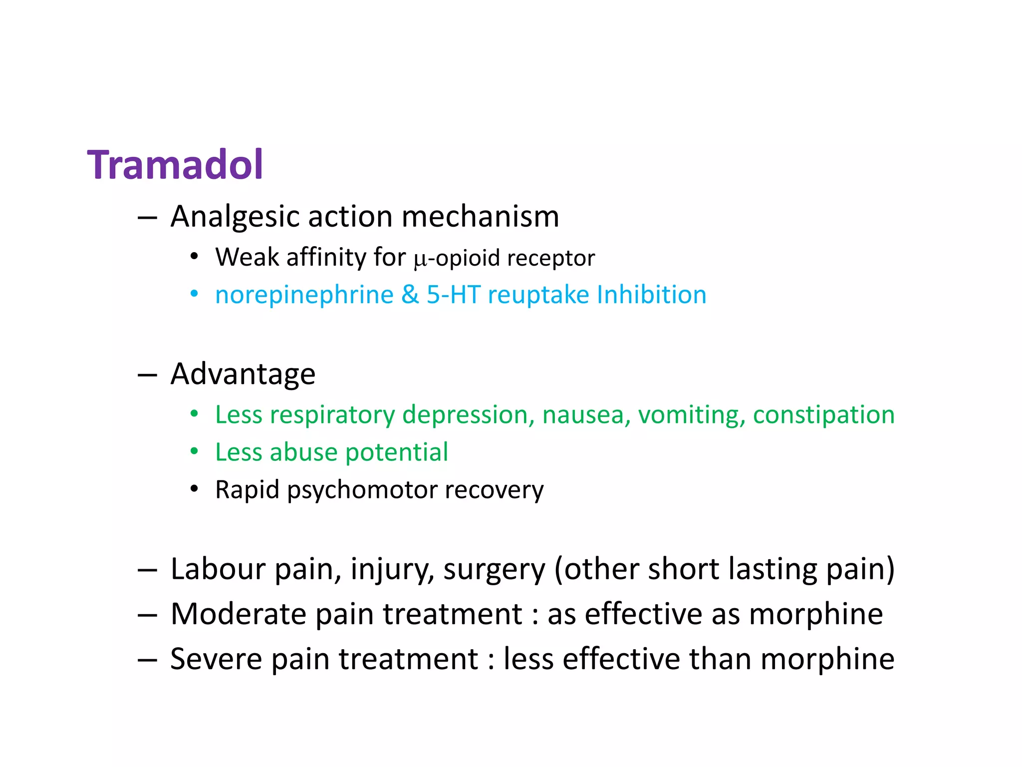 Pharmacology of Opioids | PPT