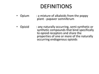Opioids | PPTX