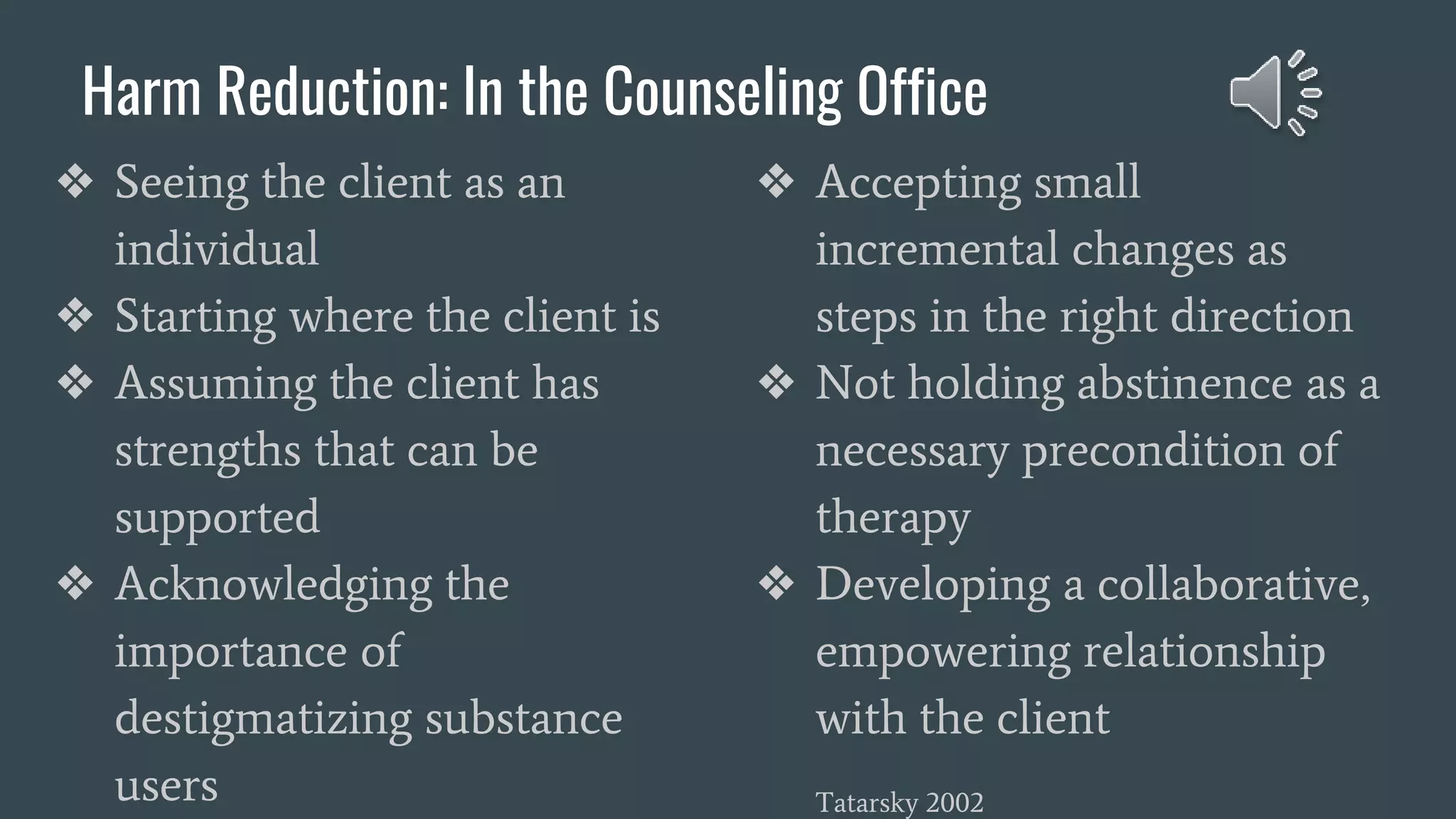 Opioids and harm reduction | PPTX