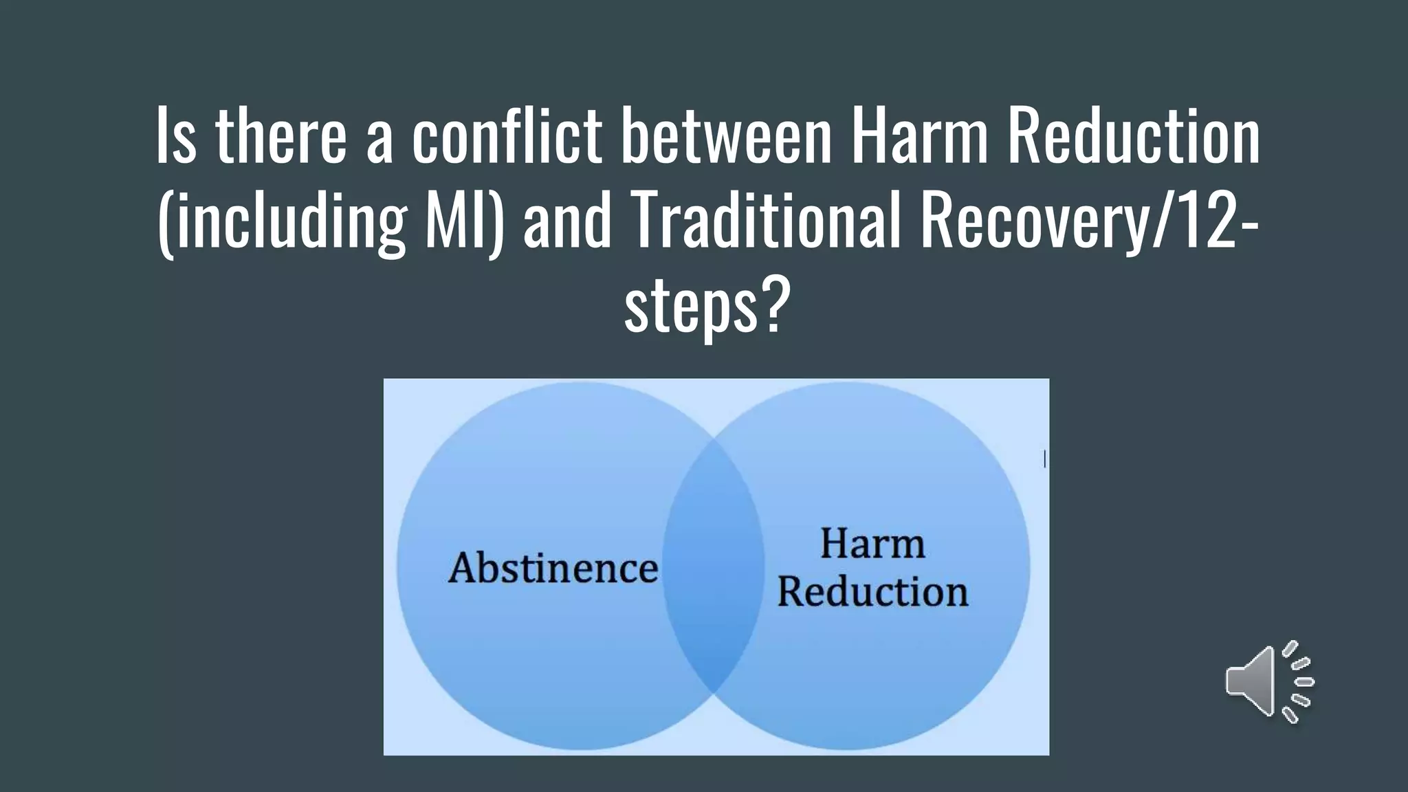 Opioids and harm reduction | PPTX