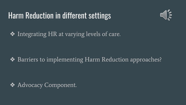Opioids and harm reduction | PPTX | Substance Abuse | Diseases and ...