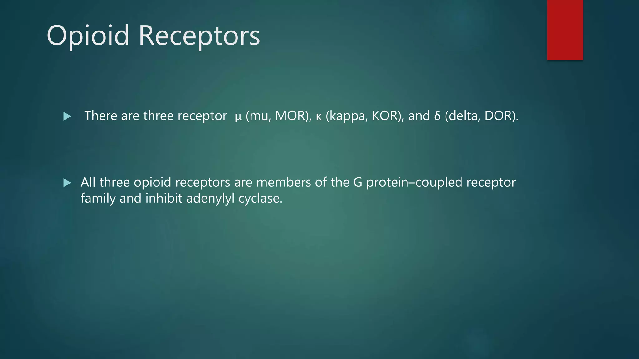 Opioids drugs | PPT