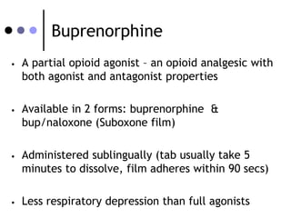 Opioid withdrawal update3[1] | PPTX