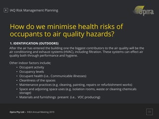 Opira - Indoor Air Quality Risk Management Planning | PDF