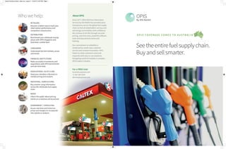 OPIS Coverage Comes To Australia | PDF