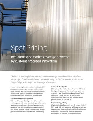 OPIS Overview Brochure | PDF