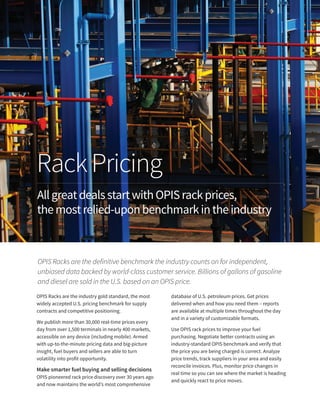 OPIS Overview Brochure | PDF
