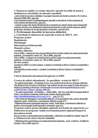 GRADATIE DE MERIT OBTINUTA IN ANUL 2009 | DOC