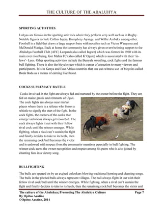 Opitso austine cat luhya culture abaluhya community | PDF