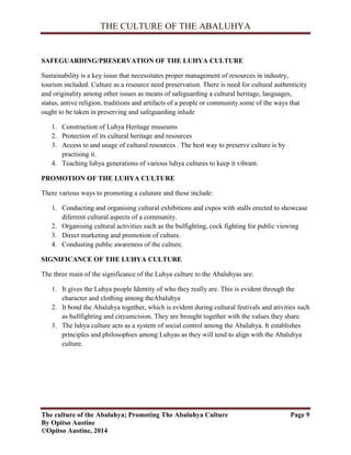 Opitso austine cat luhya culture abaluhya community | PDF | Africa Travel | Travel Locations