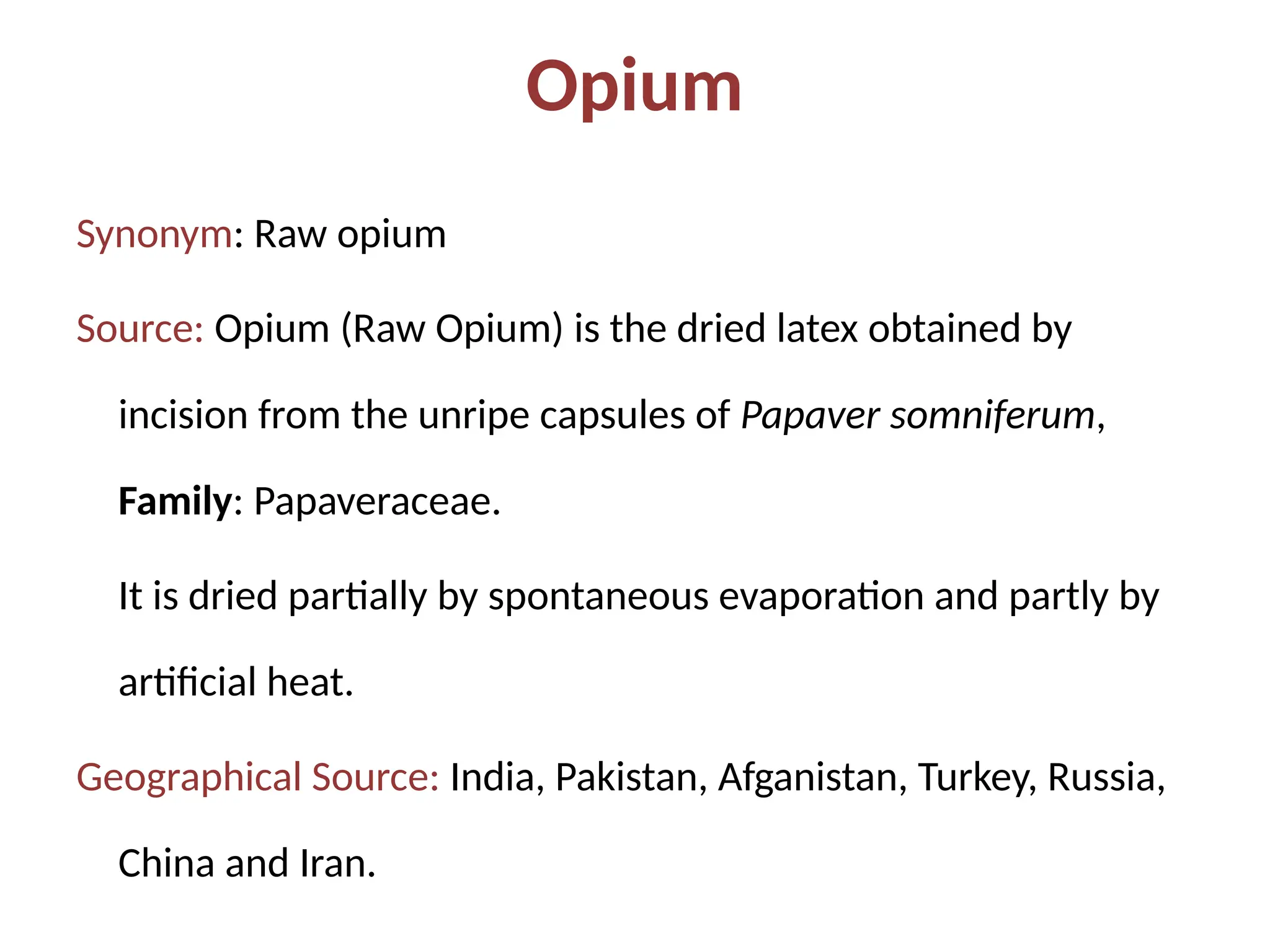 Study of opium - isoquinoline alkaloids.pptx