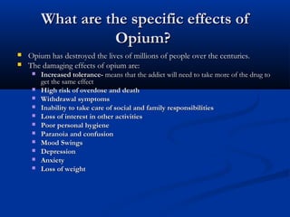 Opium drug in afghanistan | PPT | Illegal Drugs, Tobacco, eCigarettes ...