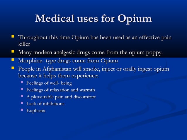 Opium drug in afghanistan | PPT | Illegal Drugs, Tobacco, eCigarettes ...