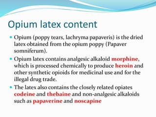 Opium | PPTX