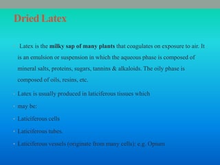 Pharmacognosy of Opium alkaloids ppt | PPT