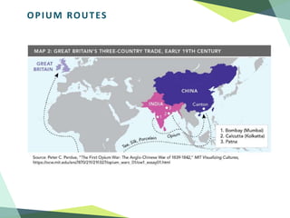 Opium Trade Map