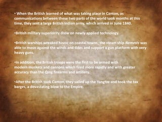 Opium wars | PPTX