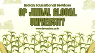 Discovering the OP Jindal Global University Sonipat.pdf