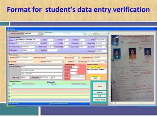 Opjs, raigarh e india nomination - use of ict in school management | PPT
