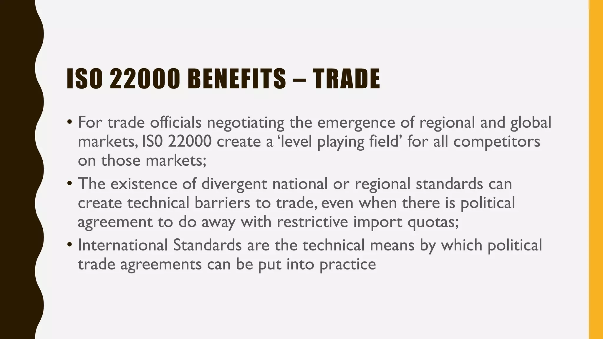ISO 22000 Food Safety Management Systems - A Presentation by Akshay ...
