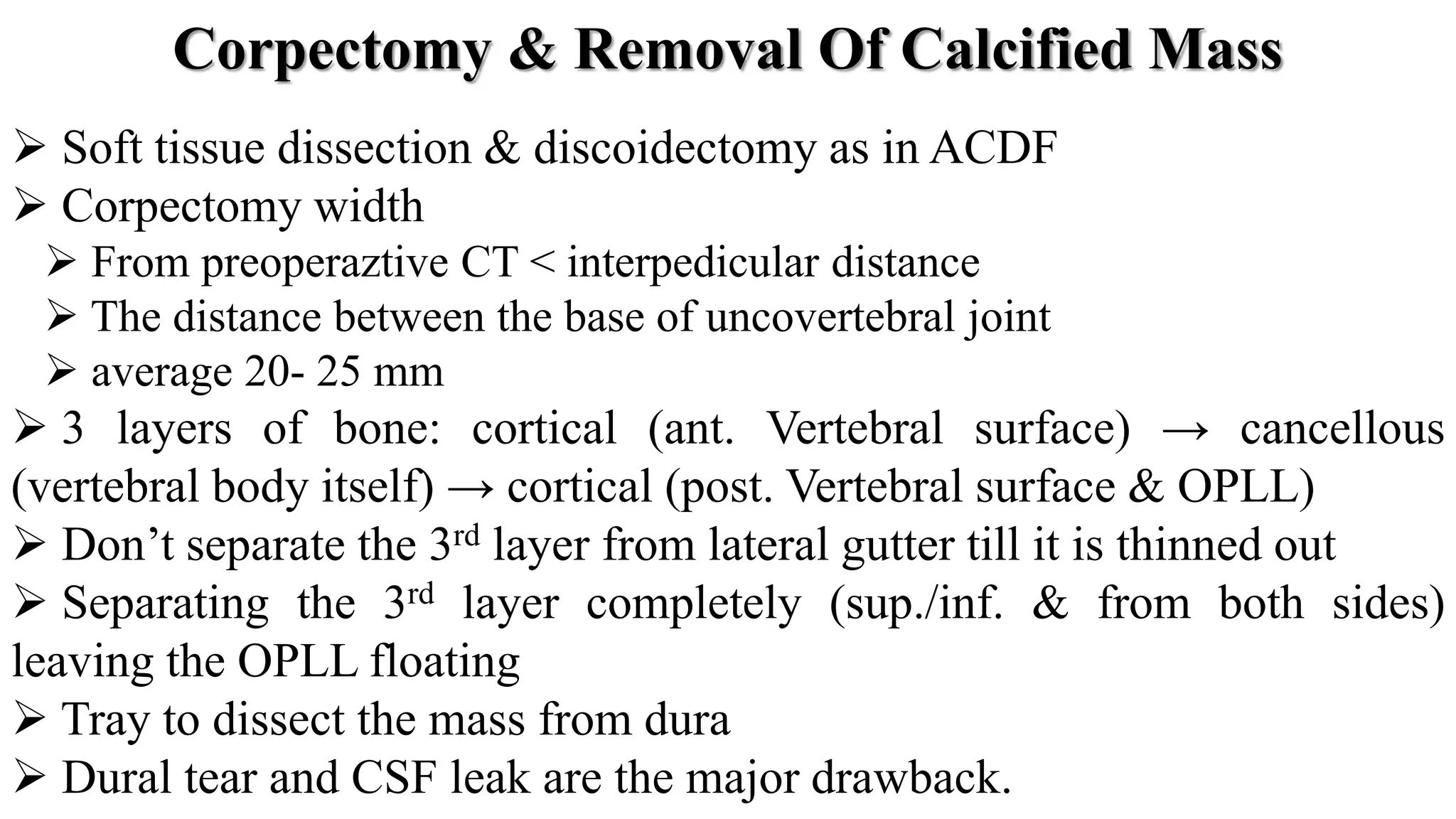 Ossified Posterior Longitudinal Ligament (OPLL) | PPTX