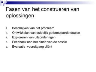 Oplossingsgericht Coachen | PPT