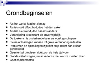 Oplossingsgericht Coachen | PPT