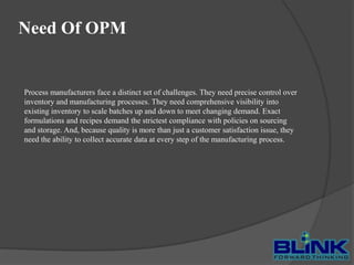 Oracle Process Manufacturing | PPTX