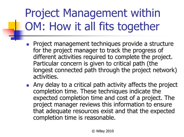 OPM101Chapter16_001 (2).ppt | Business | Business and Finance