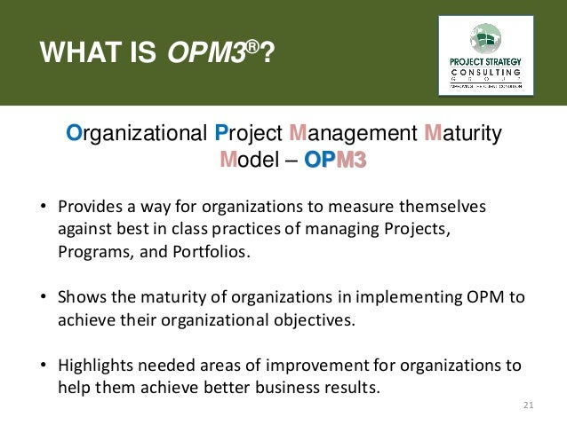 PMI's OPM3 Third Edition: What It Means to You