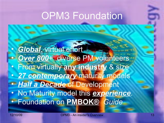 “Organizational Project Management Maturity Model – An Insider’s ...