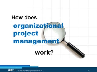 PMI's Organizational Project Management and OPM3 | PPTX