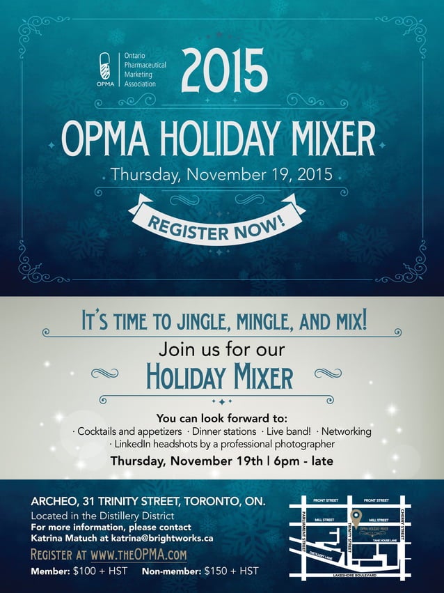 Opma Holiday Mixer | PDF