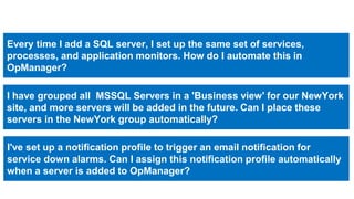 OpManager training - Device discovery and classification. | PPT