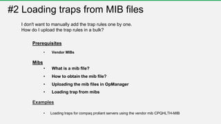 Free OpManager training Part 4 - Monitoring Network Performance and ...
