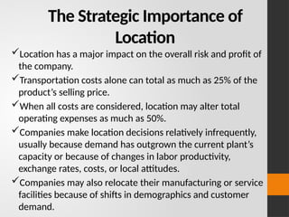 OPM Chapter 8 (Location Strategies).pptx
