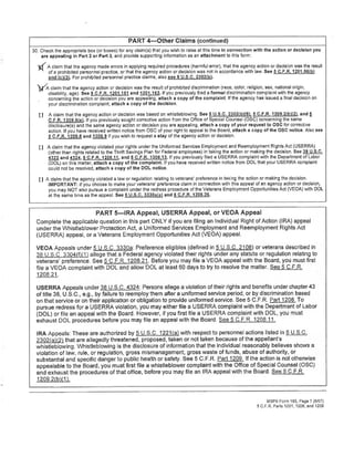 OPM Mock Appeal Form | PDF