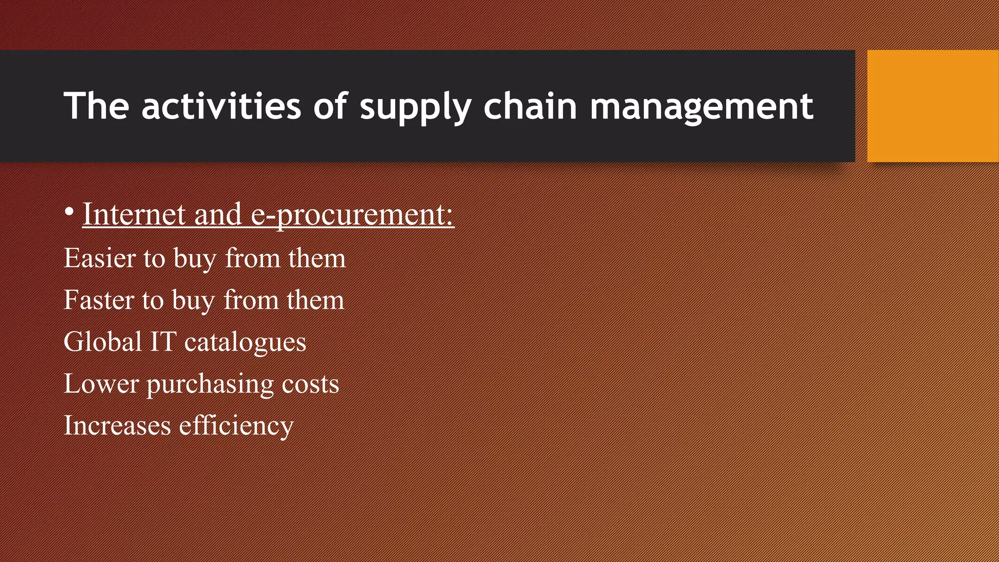 Supply Chain Management | PPT