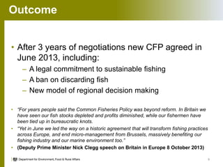 OPM Conference Defra Common Fisheries Policy Slides | POTX