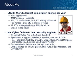 2018 OPM Cybersecurity Career Day - Protect & Defend | PPT