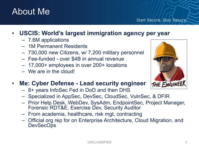 2018 OPM Cybersecurity Career Day - Protect & Defend | PPT