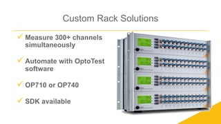 Optical Power Meter Selection Guidelines | PDF | Physics | Science