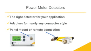 Optical Power Meter Selection Guidelines | PDF