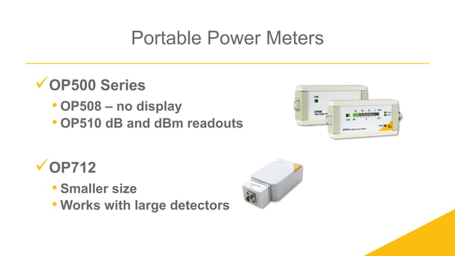 Optical Power Meter Selection Guidelines | PDF | Physics | Science