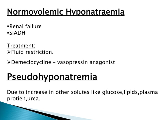 Sodium correction | PPTX