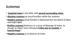 optic nerve anatomy physiology and pathophysiology | PPTX